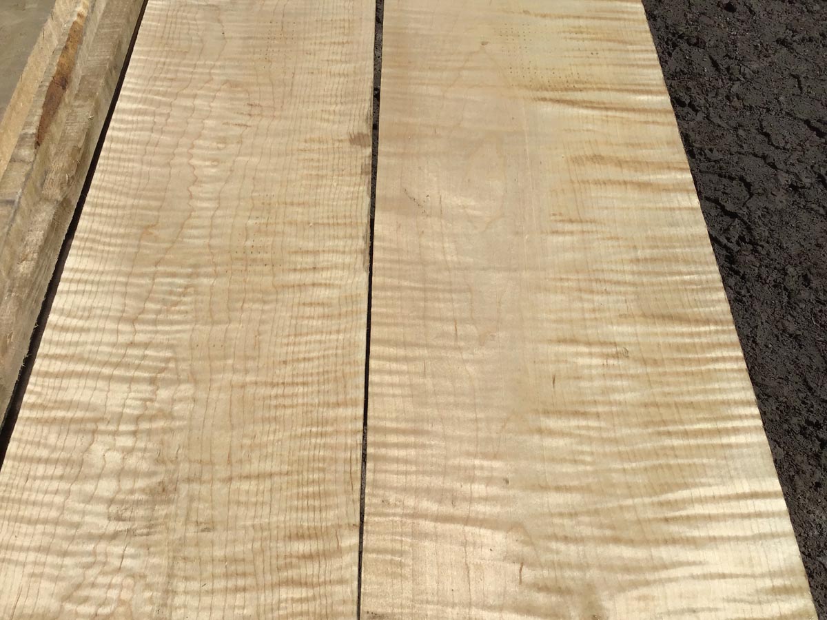 4/4 Tiger Maple Matched Sets | irion Lumber Company