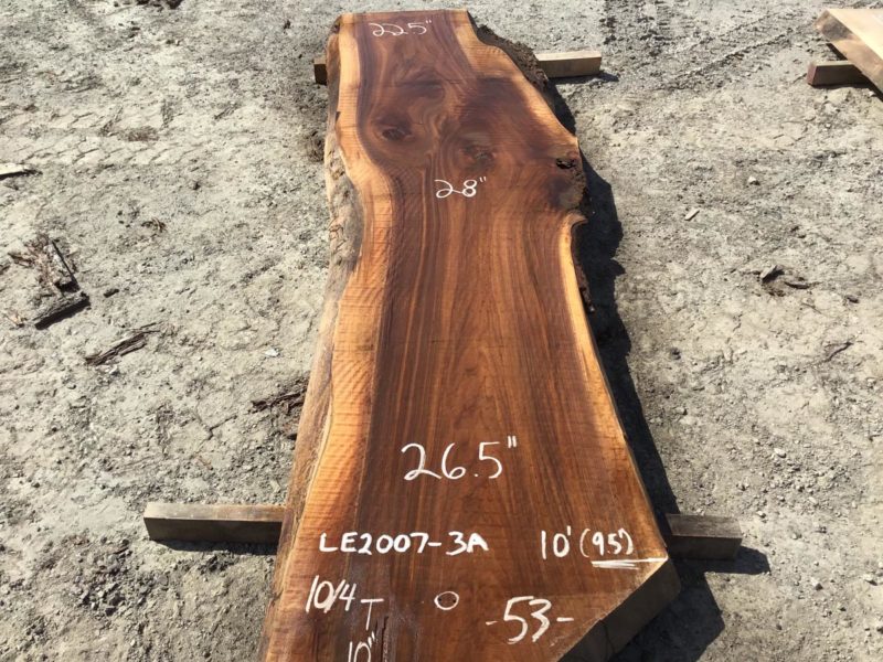 Live Edge Slabs | Walnut | Hardwood | Irion Lumber Company