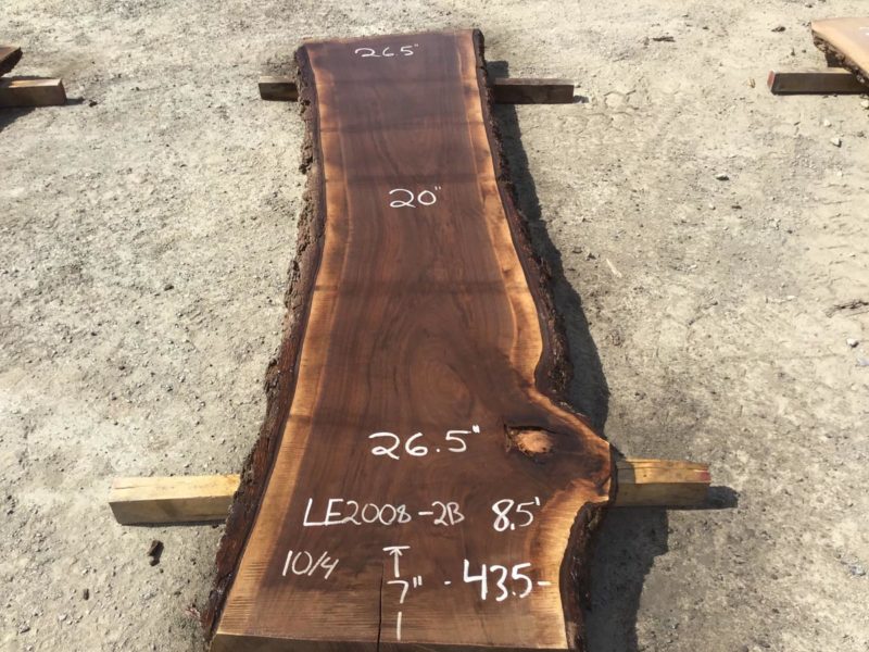 Live Edge Slabs | Walnut | Hardwood | Irion Lumber Company