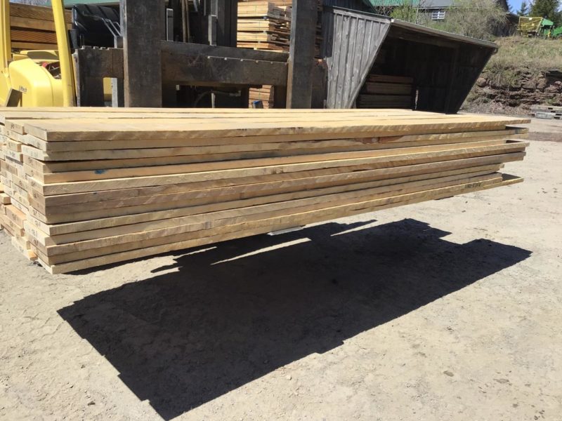 Flame Birch Grade Lumber 4/4 5-9" Prime Irion Lumber Company