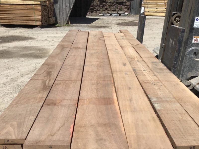 Walnut Grade Lumber 4/4 5-9" Irion Lumber Company