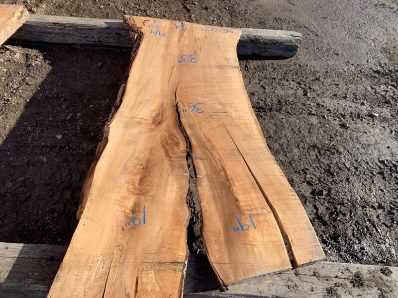 Figured Maple Slab LE2090-5A 9/4 8' Irion Lumber Company