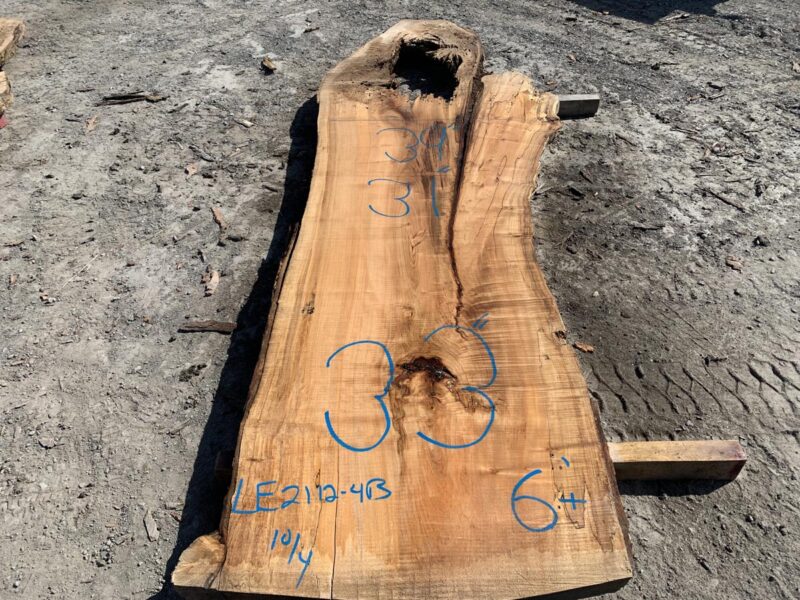 Live Edge Slabs | Maple | Hardwood | Irion Lumber Company