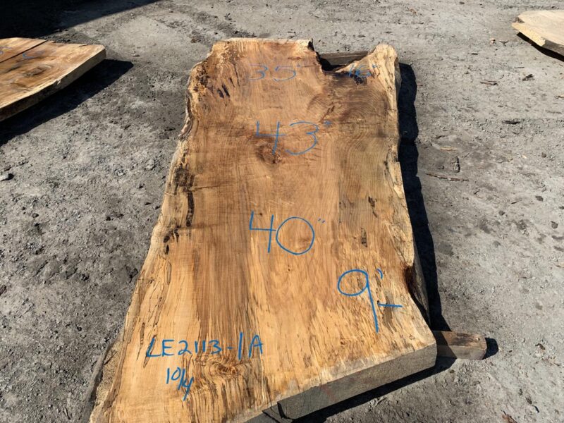 Live Edge Slabs | Maple | Hardwood | Irion Lumber Company