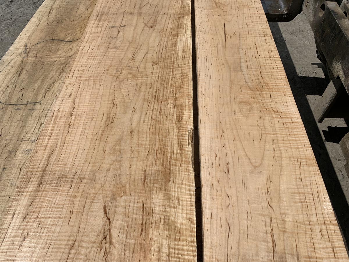 Tiger Maple Matched Sets | Irion Lumber Company