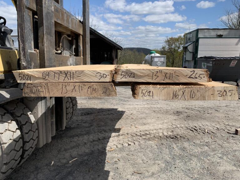 Matched Sets of Ash Lumber | Irion Lumber Company