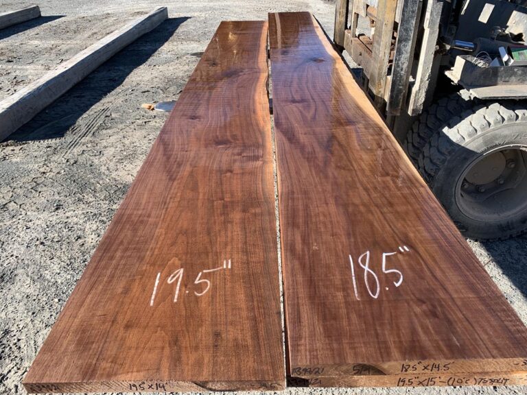 Matched Tabletops Walnut | Irion Lumber Company