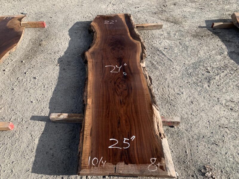 Live Edge Slabs | Walnut | Hardwood | Irion Lumber Company