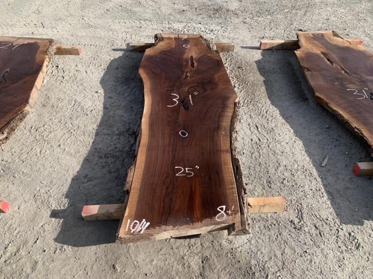 Live Edge Slabs | Walnut | Hardwood | Irion Lumber Company