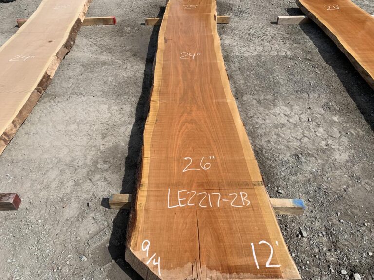 Live Edge Slabs | Cherry | Curly | Hardwood | Irion Lumber Company
