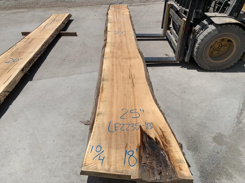 Live Edge Slabs | Maple | Hardwood | Irion Lumber Company