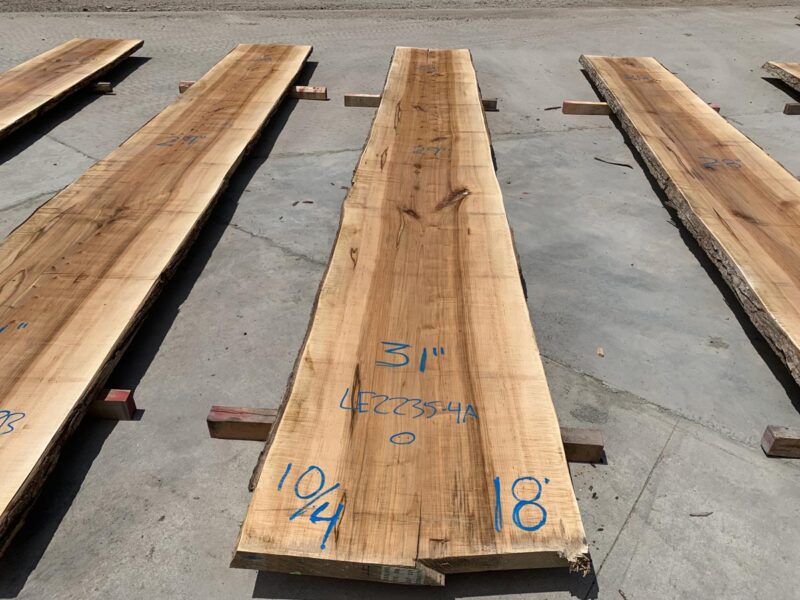 Live Edge Slabs | Maple | Hardwood | Irion Lumber Company