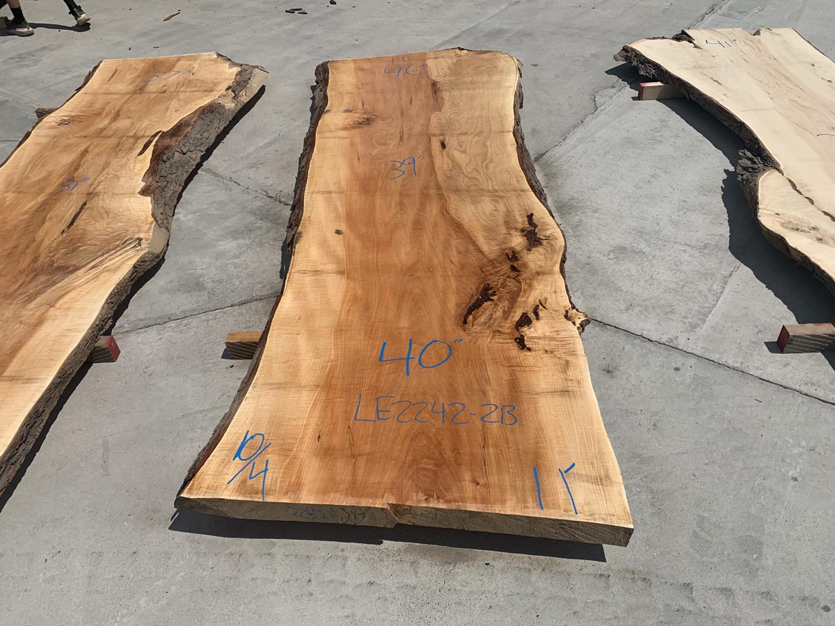 Live Edge Slabs | Maple | Hardwood | Irion Lumber Company
