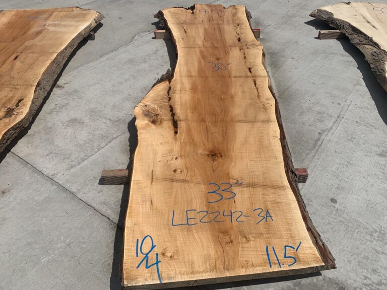 Live Edge Slabs | Maple | Hardwood | Irion Lumber Company