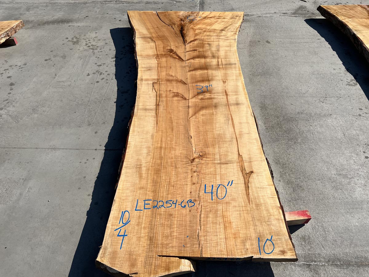 Live Edge Slabs | Maple | Hardwood | Irion Lumber Company