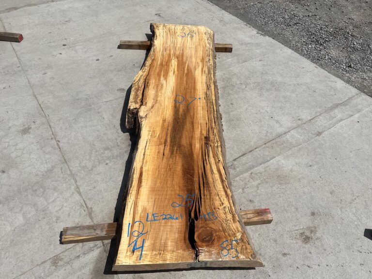 Live Edge Slabs | Maple | Hardwood | Irion Lumber Company