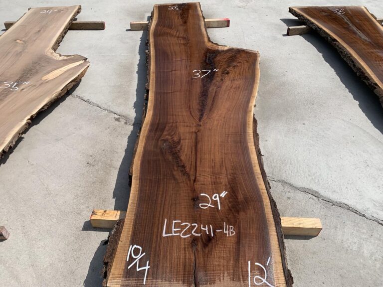 Live Edge Slabs | Walnut | Hardwood | Irion Lumber Company
