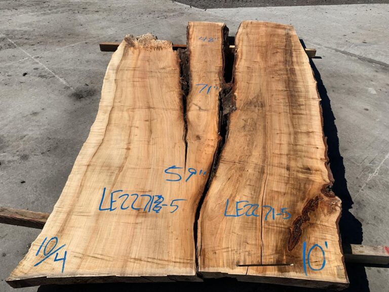 Live Edge Slabs | Maple | Hardwood | Irion Lumber Company