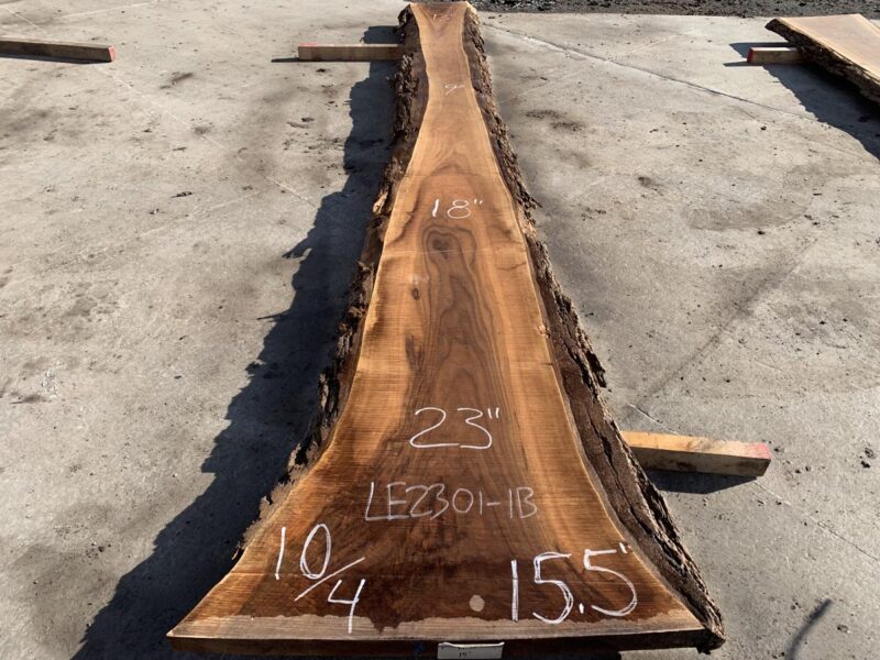 Live Edge Slabs | Walnut | Hardwood | Irion Lumber Company