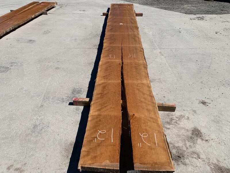 Curly Cherry Slab LE2318-2B 10/4 19.5' Irion Lumber Company