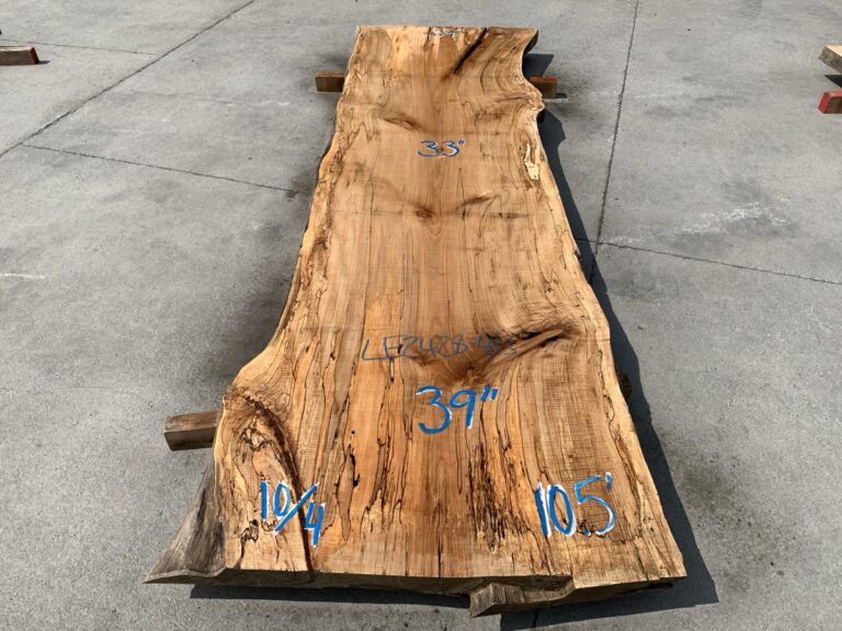 Live Edge Slabs | Maple | Hardwood | Irion Lumber Company