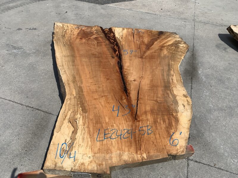 Live Edge Slabs | Maple | Hardwood | Irion Lumber Company