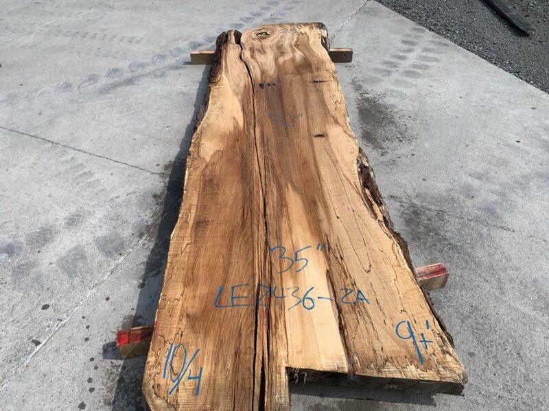 Live Edge Slabs | Maple | Hardwood | Irion Lumber Company