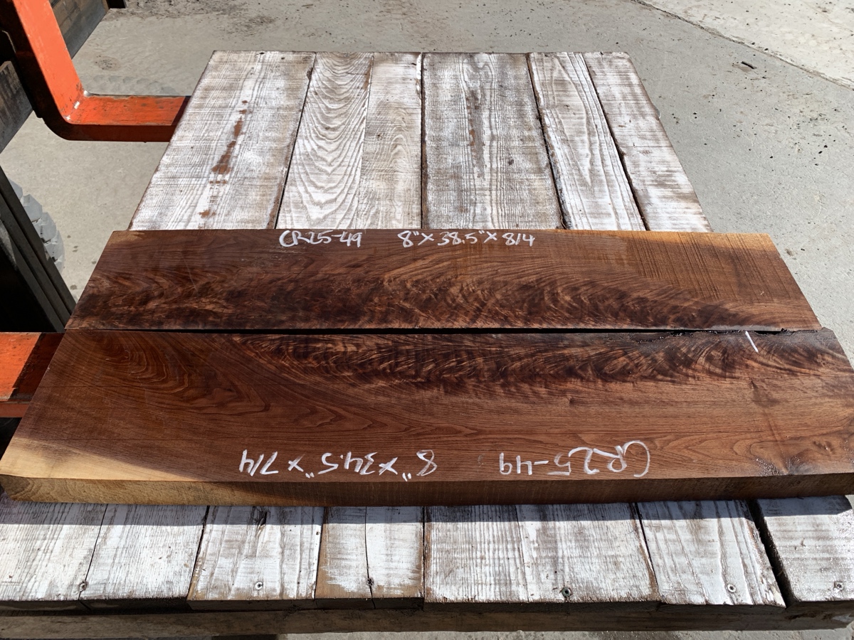 Walnut Crotches - 7/4 and 8/4 - CR25-49 Irion Lumber Company